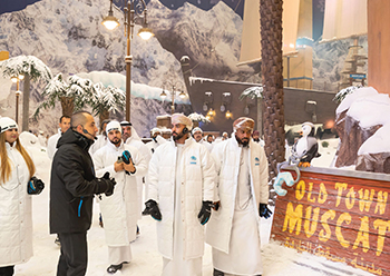 Region’s largest snow park opened in Oman