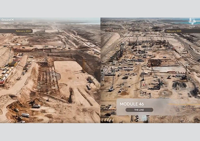 Neom update: piling nearly complete on Line’s module